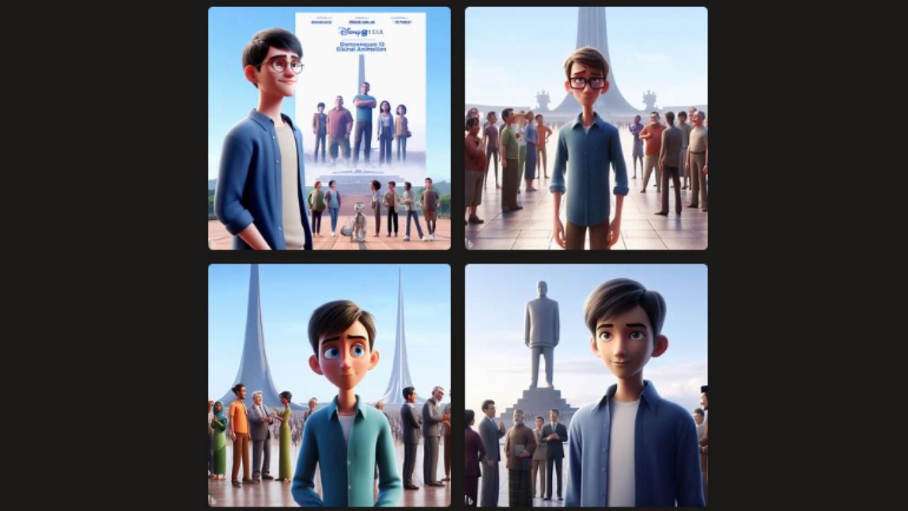 Poster Ala Disney Pixar Lagi Tren di Media Sosial, Begini 2 Cara Mudah ...